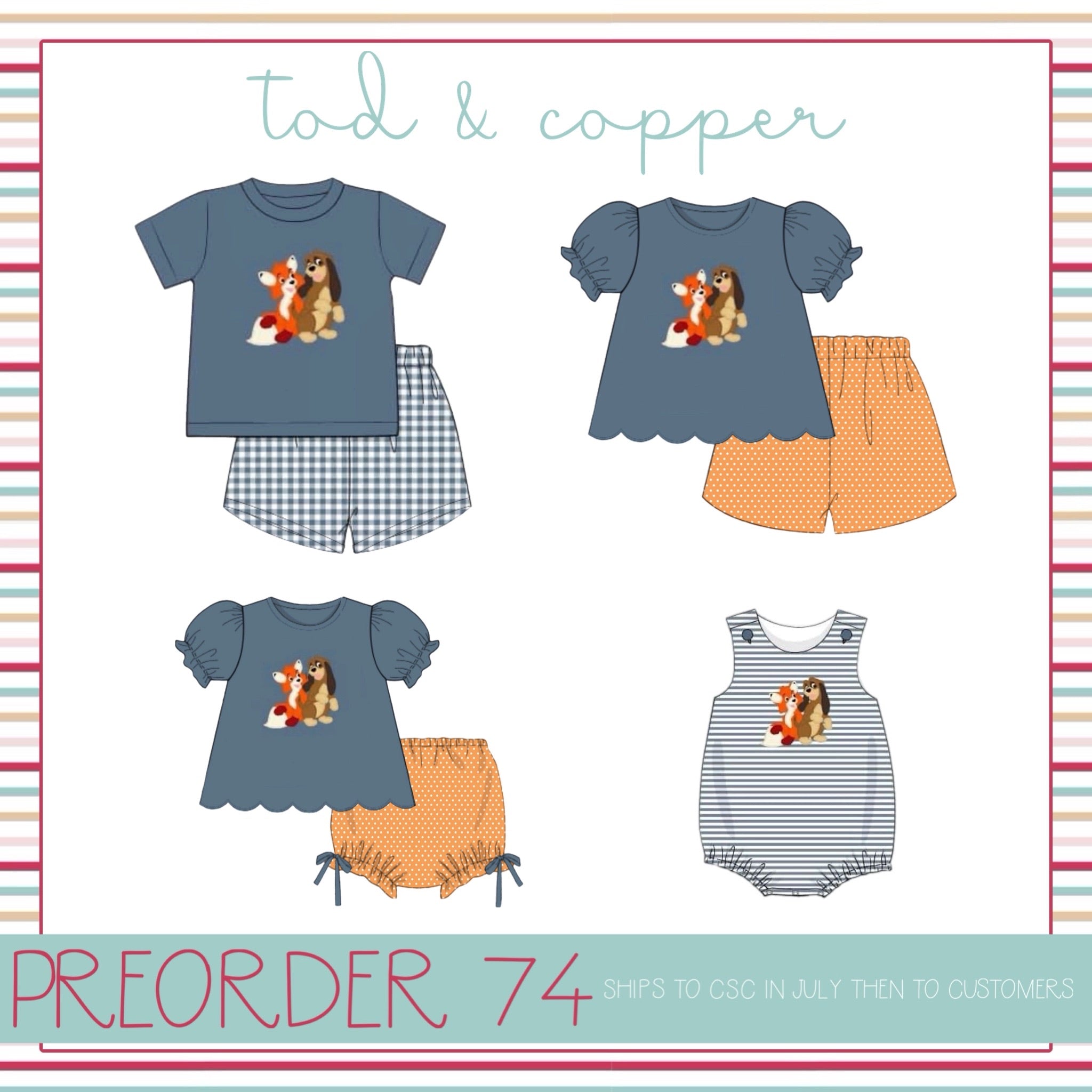 PO 98.5 Tod & Copper – Southern Sass Smocks