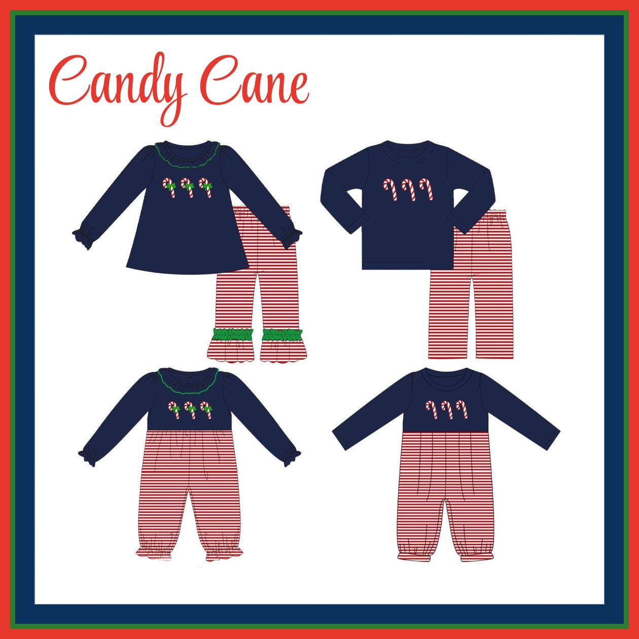 CANDY CANE – Southern Sass Smocks