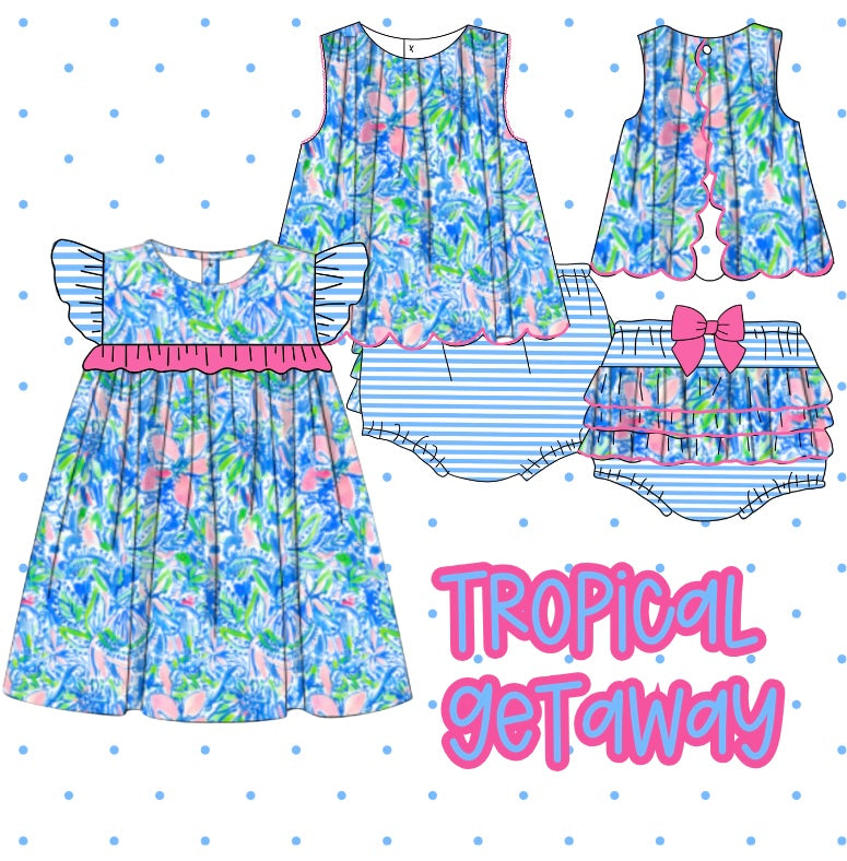 Tropical Getaway Collection (PREORDER ETA JUNE) – Southern Sass Smocks